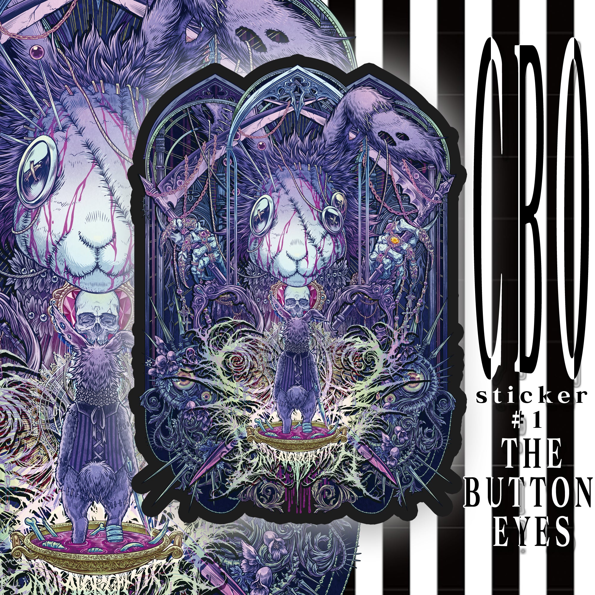 ダイカットステッカー/Cazqui's Brutal Orchestra